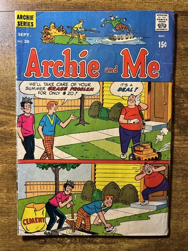 ARCHIE AND ME 30 ARCHIE COMICS PUBLICATION 1969 SILVER AGE VINTAGE | eBay