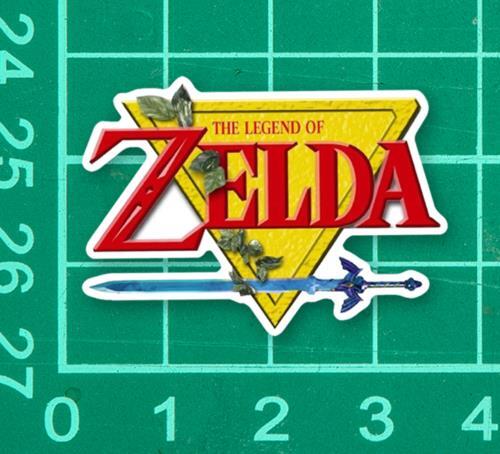 Zelda Logo Sticker Decal snes | eBay