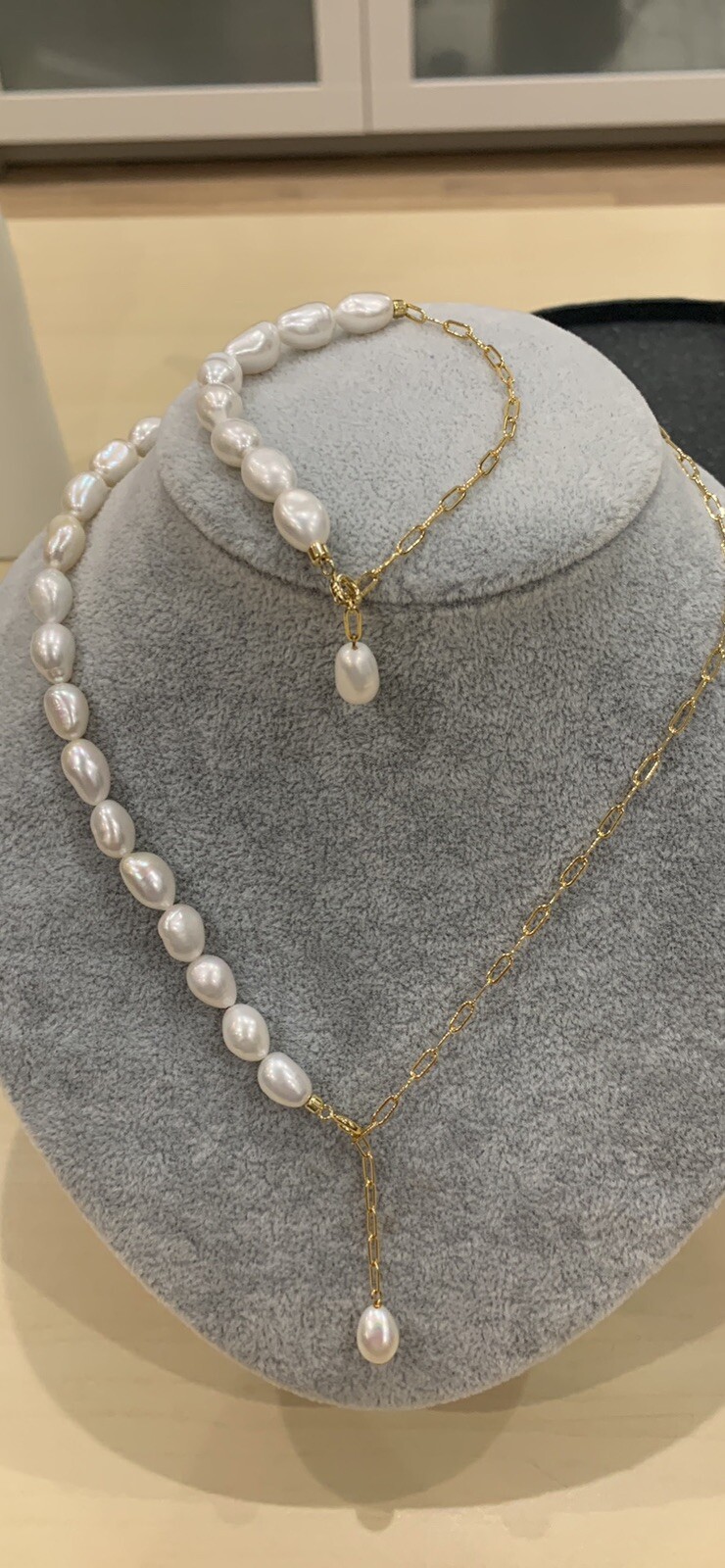 Freshwater Pearl Necklace Set Ebay