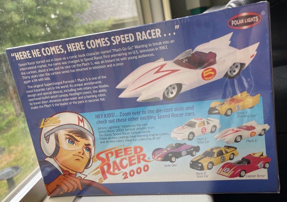 Speed Racer Mach 5 Model Kit, Polar Lights 2000 | eBay