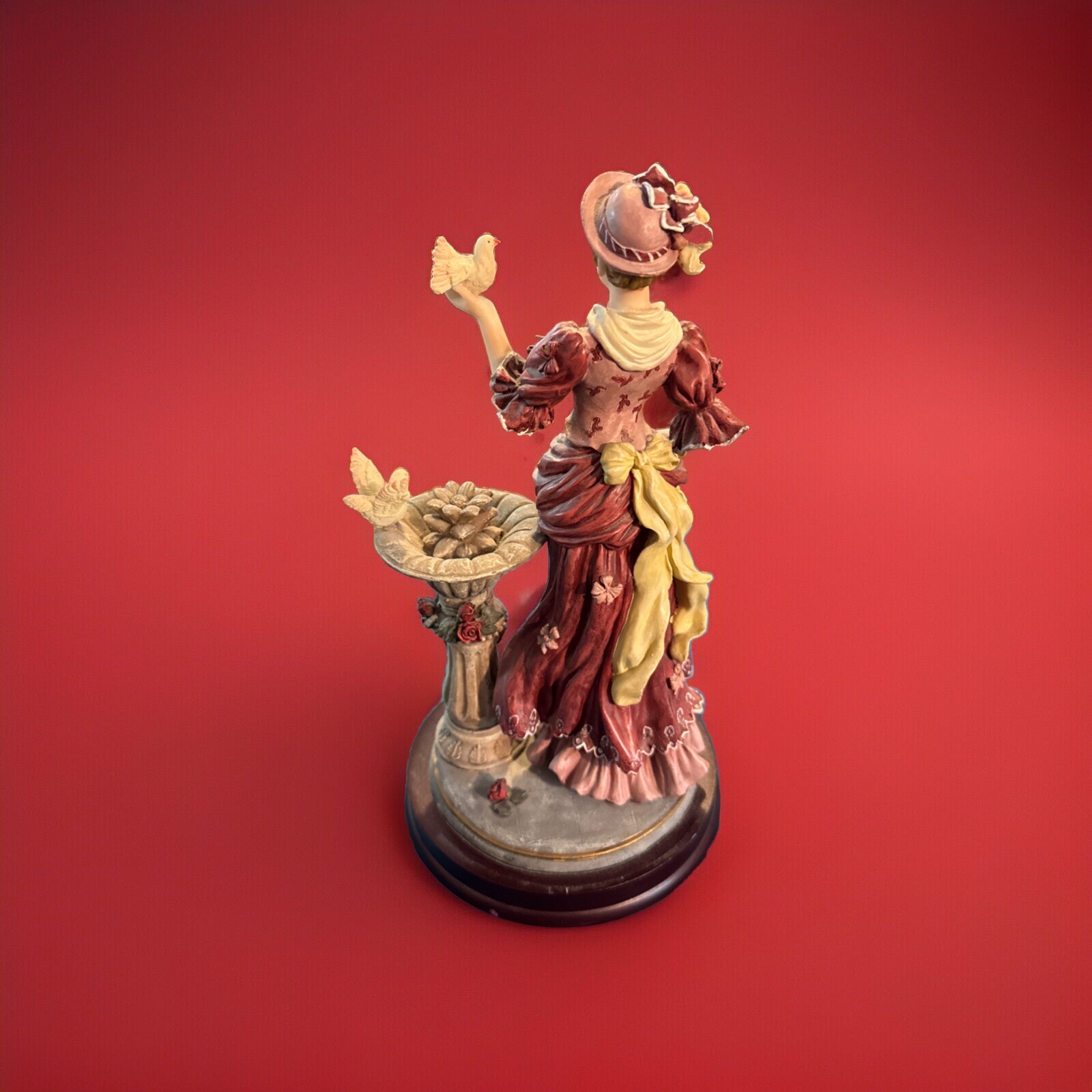 Vintage Montefiori Collection Figure - Lady With Birds - RARE Error ...