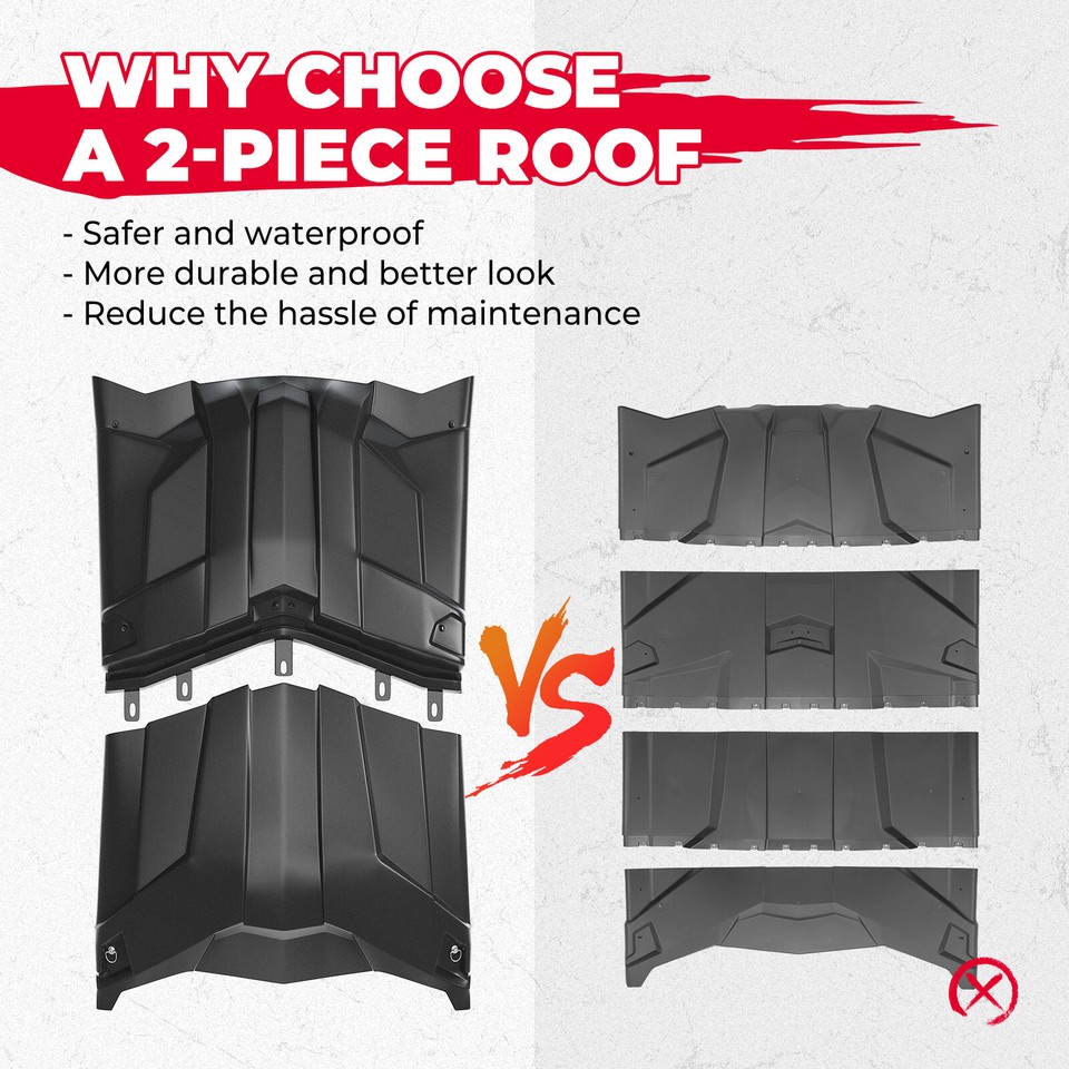 X3 Max Roof UTV Hard Roof Top For Can Am Maverick X3 Max 2017-2026 ...
