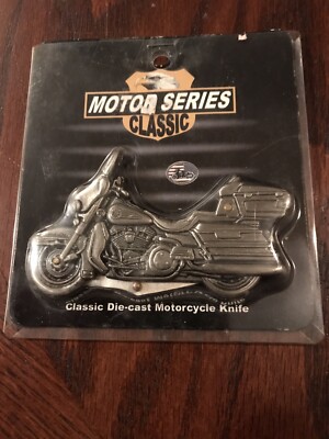 Vintage Motor Series Classic Die-Cast Motorcycle Knife | eBay