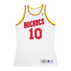 Vtg 1992-93 rare houston rockets #10 teagle game worn champion jersey ...