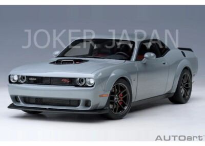 AUTOart Dodge Challenger R/T Scat Pack Widebody 2022 SMOKE SHOW Gray ...