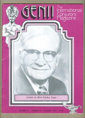 Genii Magazine #198108 FN- 5.5 Low Grade | eBay