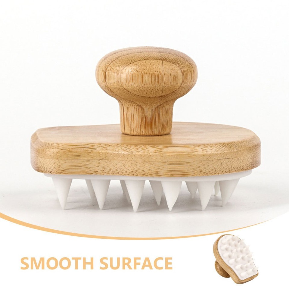 Scalp Exfoliator Massage Brush Hair Washing Tool Cleaner Massager for ...