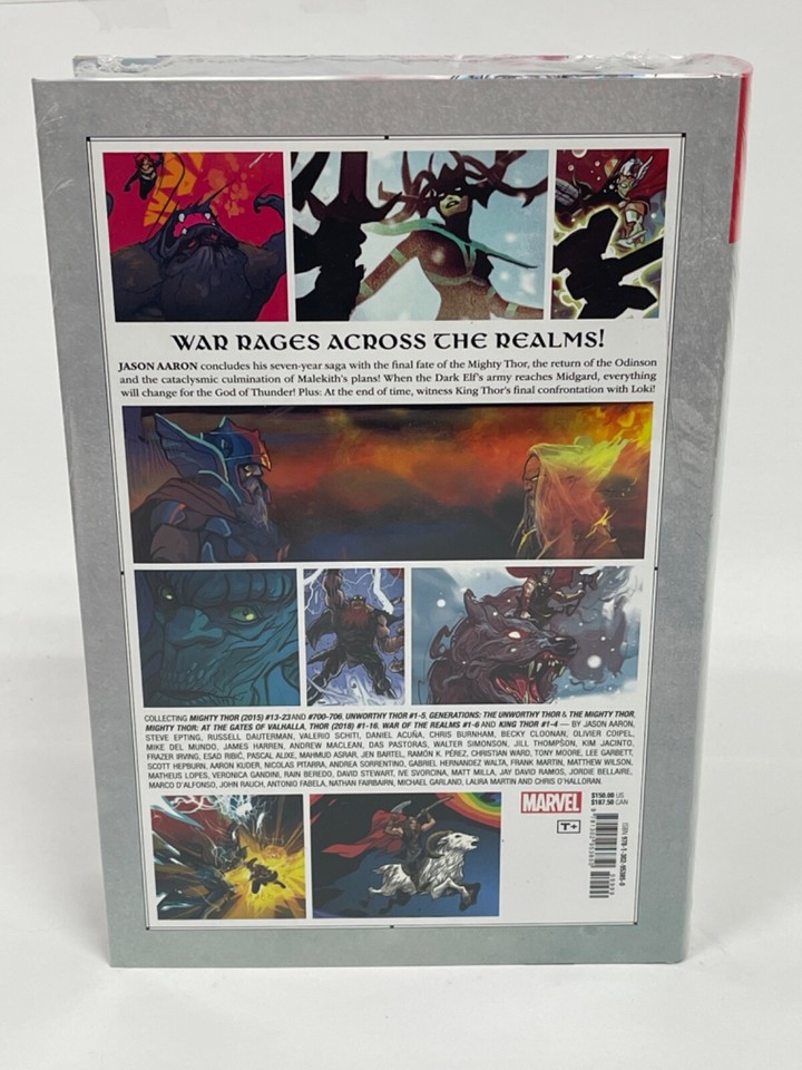 Thor by Jason Aaron Omnibus Vol 2 REGULAR COVER New Marvel HC Hardcover ...
