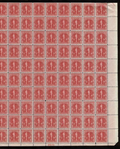 MINT SHEET of 100 - #688 2c Braddocks Field - XF og NH | eBay