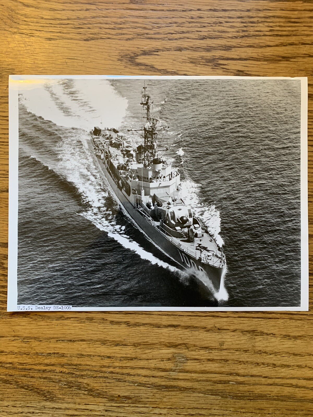 Historical Naval Photo USS Dealey DE1006 8x10 | eBay