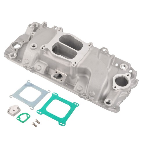 Aluminum Dual Plane Intake Manifold For BBC Big Block Chevy V8 396 402 ...