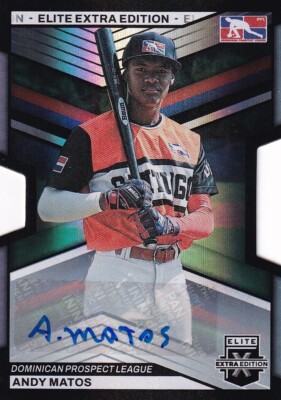 2023 Elite Extra Andy Matos 371/399 Autograph Auto Die Cut #198 DPL PWE ...