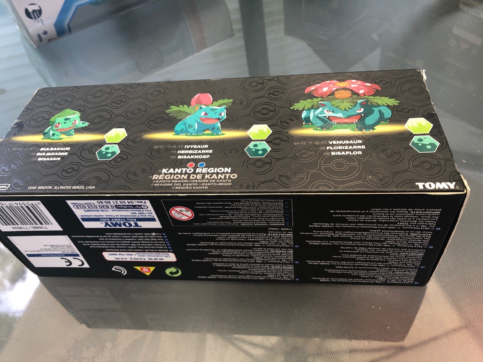 Pokemon Trainer’s Choice Mini Figure 3-Pack Bulbasaur Ivysaur ...