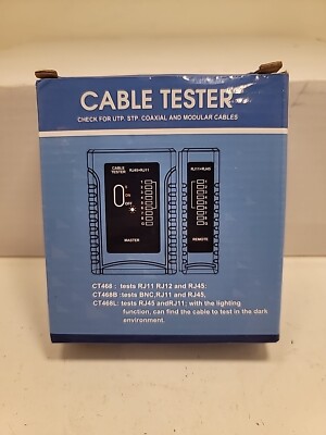 Cable Tester 468 Series Check | eBay