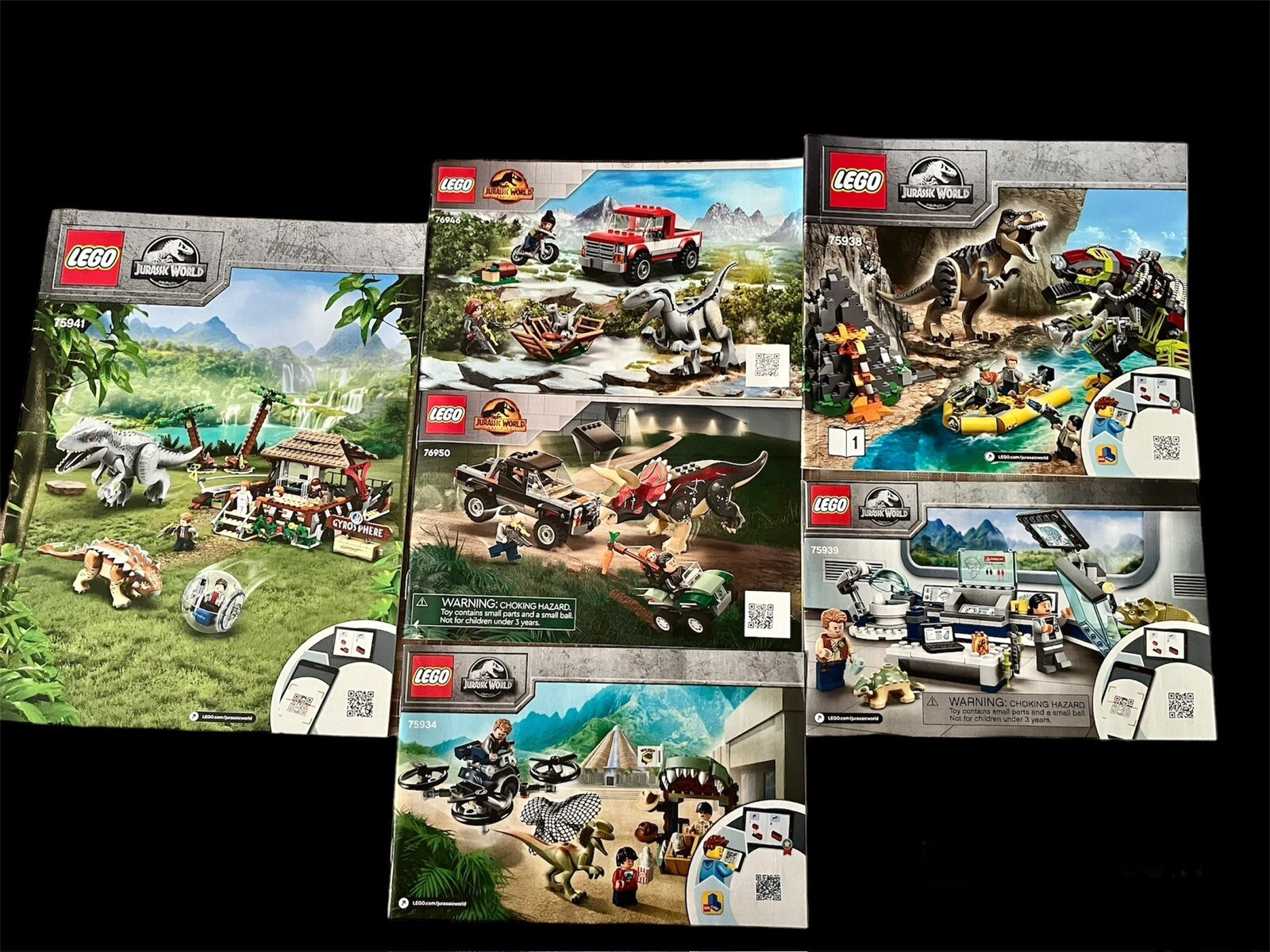 LEGO Jurassic World Bundle (7 Booklets). | eBay