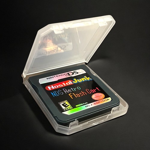 NostalJunk NDS Retro Flash Cart 32gb Pre-loaded GBA NES & SNES Games ...