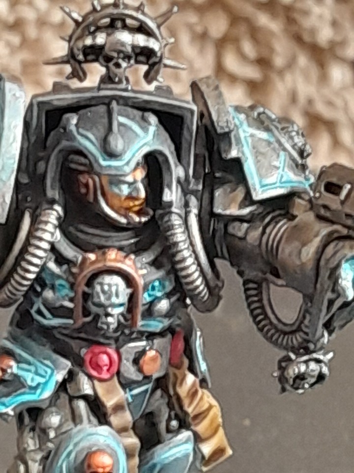 Painted Terminator Librarian Deathwatch Space Marines Warhammer 40K | eBay