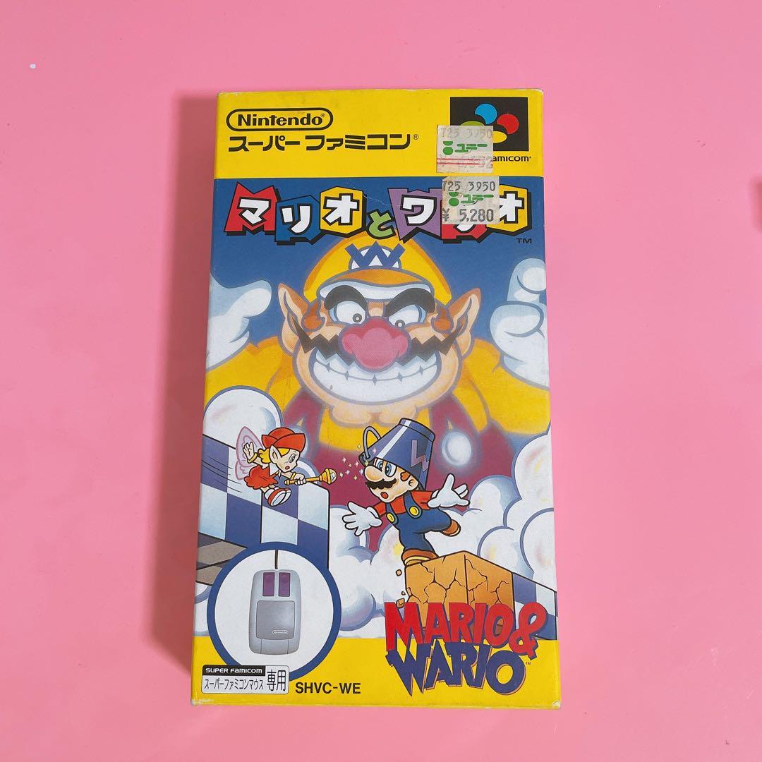 SFC SNES Mario and Wario SHVC-WE Super Famicom Nintendo japan game | eBay
