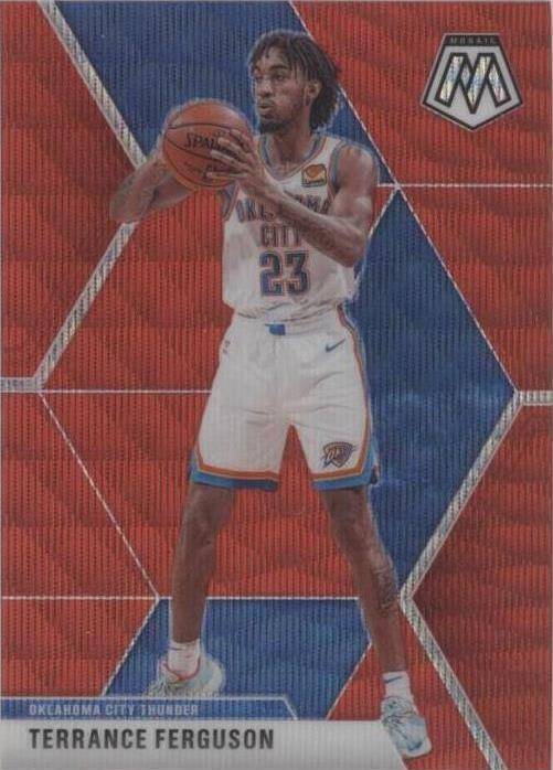 2019-20 Panini Mosaic - Terrance Ferguson #183 Red Wave Prizm for sale ...