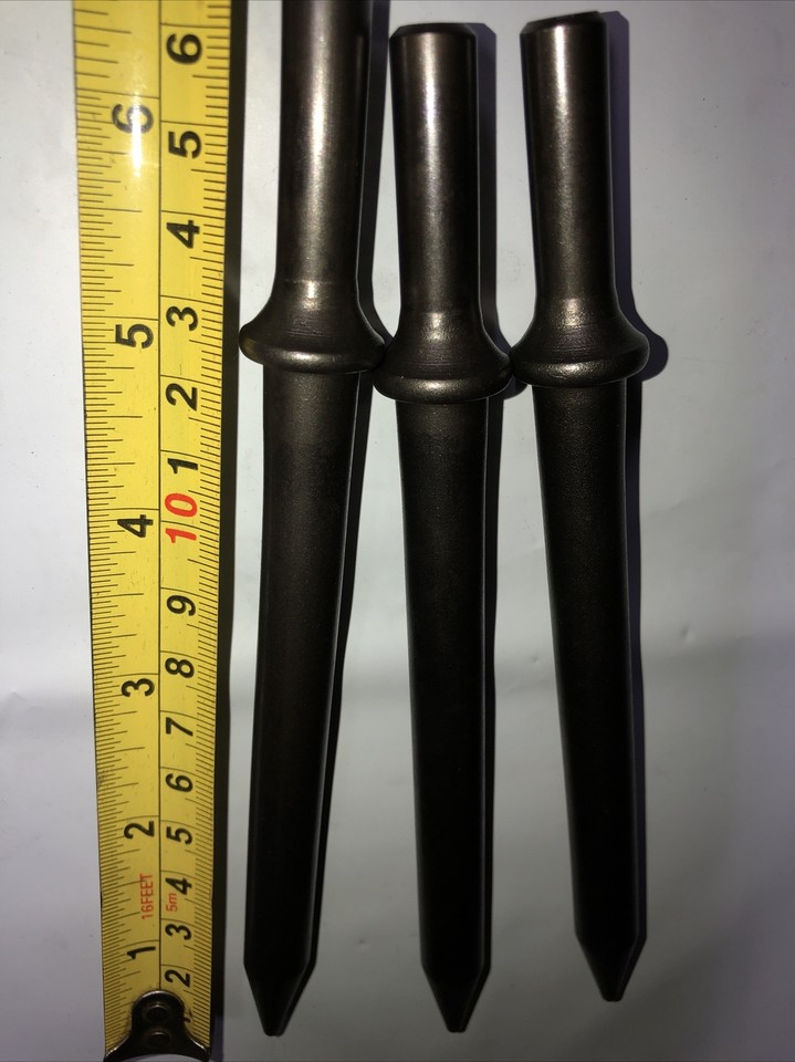New 6.5" Long Air Hammer Chisel Chipping Punch Bit Point 3 pcs | eBay