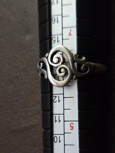 James Avery .925 Sterling Silver Spanish Swirl Scroll Filigree Ring ...