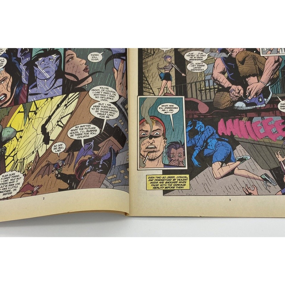 Gargoyles Nov 1995 Marvel Comics Animated Cartoon Series Worst ...