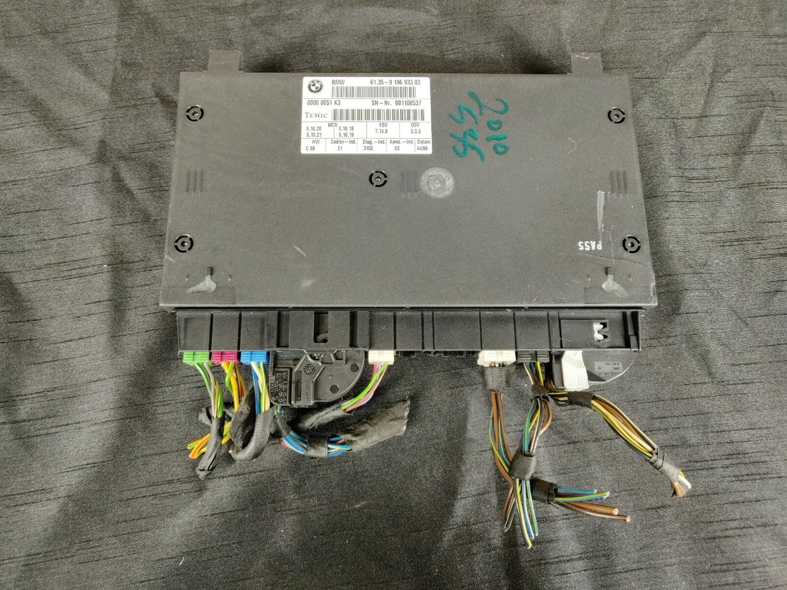 Front Right or Left Side Seat Control Module Unit Computer OEM BMW E60 ...