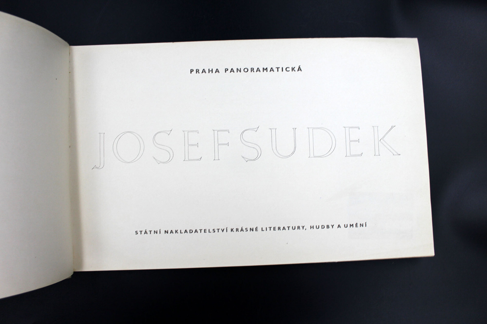 Praha panoramatická, Josef Sudek 1959 | eBay