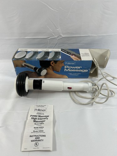 Pollenex Power Massage High-Intensity Massager - Model WM10 with Box ...