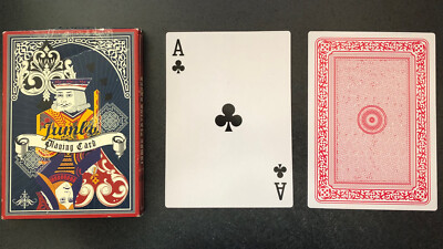 Super Big Giant Jumbo Playing Cards with Full Deck Huge Standard Print ...