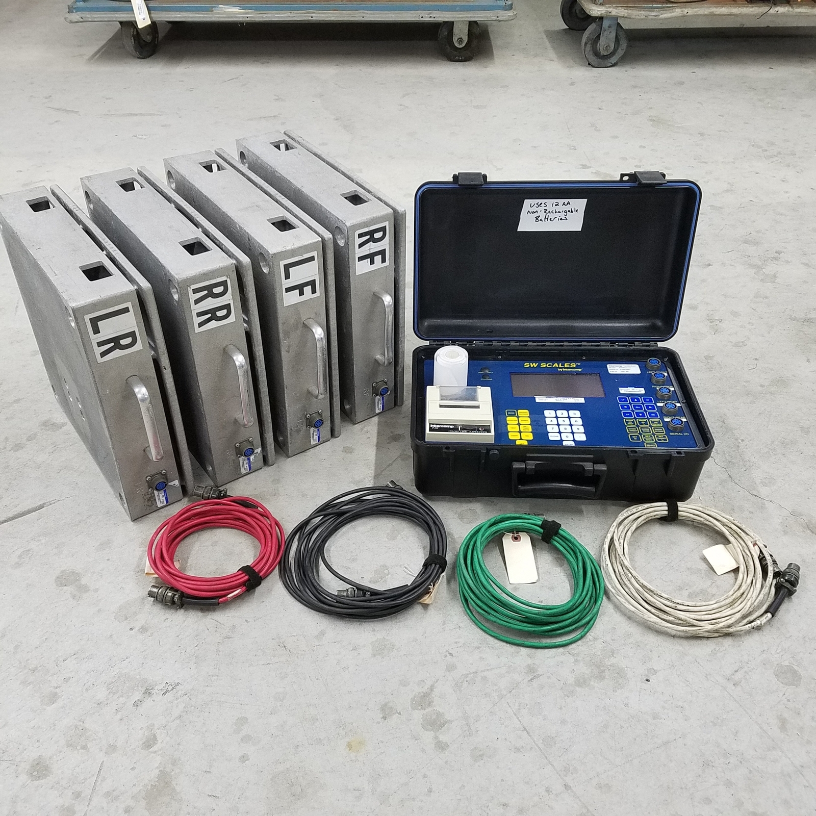 Intercomp 100156 SW Series Vehicle Scale System, SW Deluxe Model - USED ...