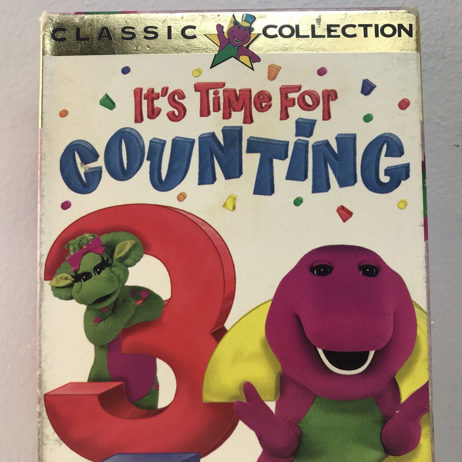 Barney & Friends It’s Time For Counting Classic VHS Video Tape BUY 2 ...