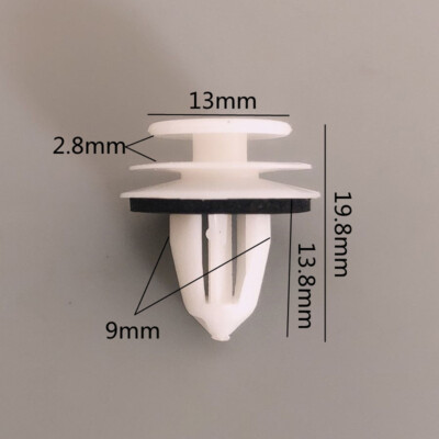 10 Car Tailgate Rear Door Trim Panel Retainer Fastener Clips for Nissan ...