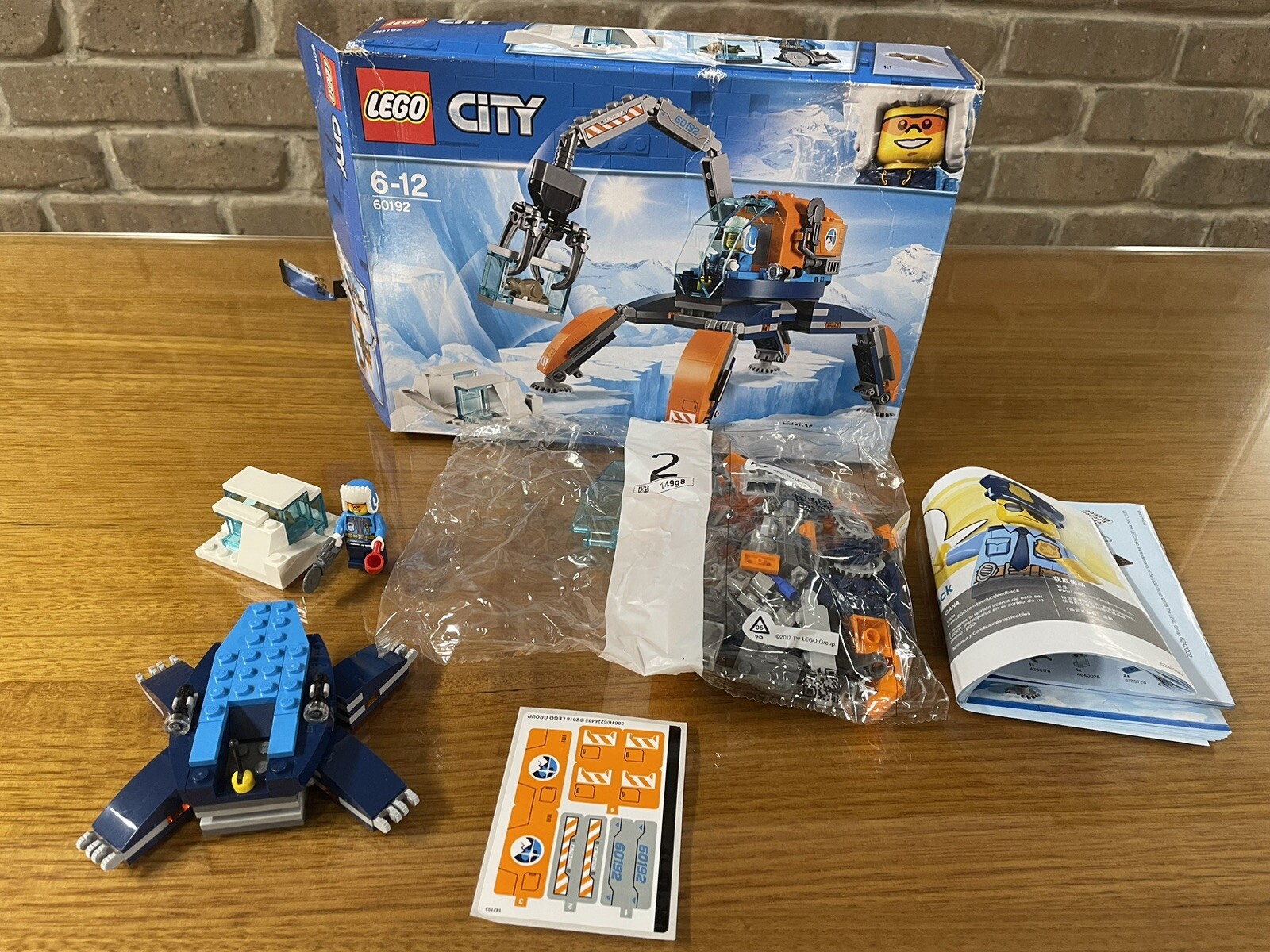 LEGO City 60192 Arctic Ice Crawler Half Built | eBay