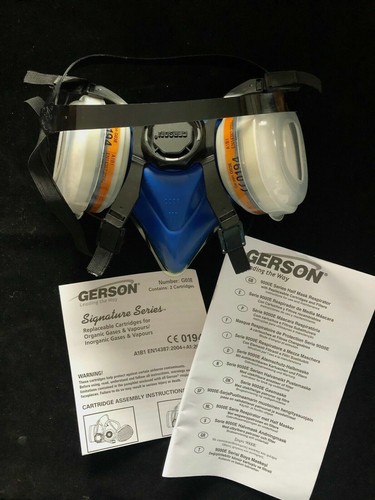 Gerson 9200E Reusable Painter Mask Size M Medium FFA1B1, FFP2R Paint | eBay