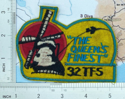 patch , usaf 32 tactical fighter squadron f-15 patch , t4-264 | eBay