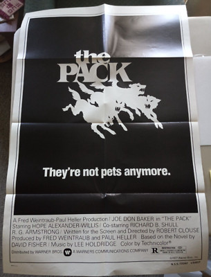 The Pack 1977 OS Movie Poster Joe Don Baker Hope Alexander Willis | eBay
