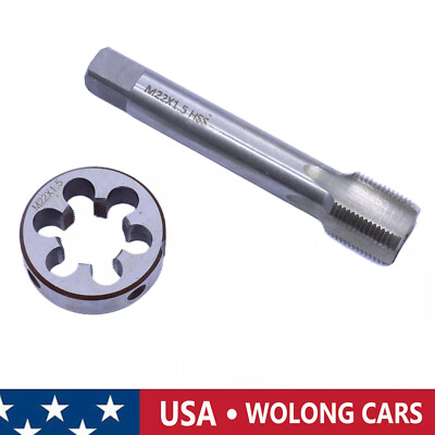 Die Metric Thread Right Hand HSS M22 x 1.5mm Tap & M22 x 1.5mm US Stock ...