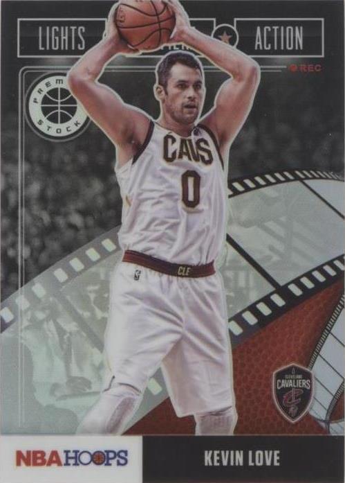 2019-20 Panini NBA Hoops Premium Stock - Lights Camera Action Kevin ...