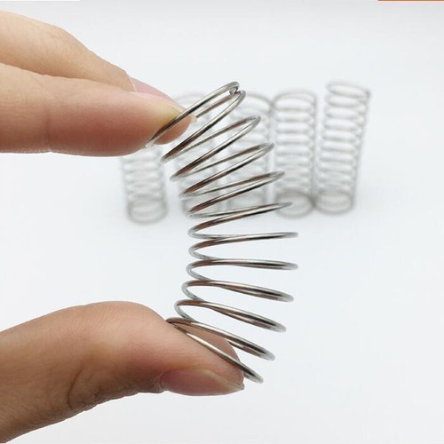 A2 304 Stainless Steel Compression Spring - Wire Dia.1mm & OD 6/7/8/9 ...