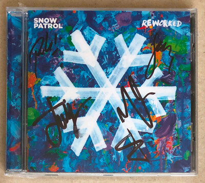 SNOW PATROL * REWORKED * 16 TRK CD w/ SIGNED BOOKLET * SEALED ...