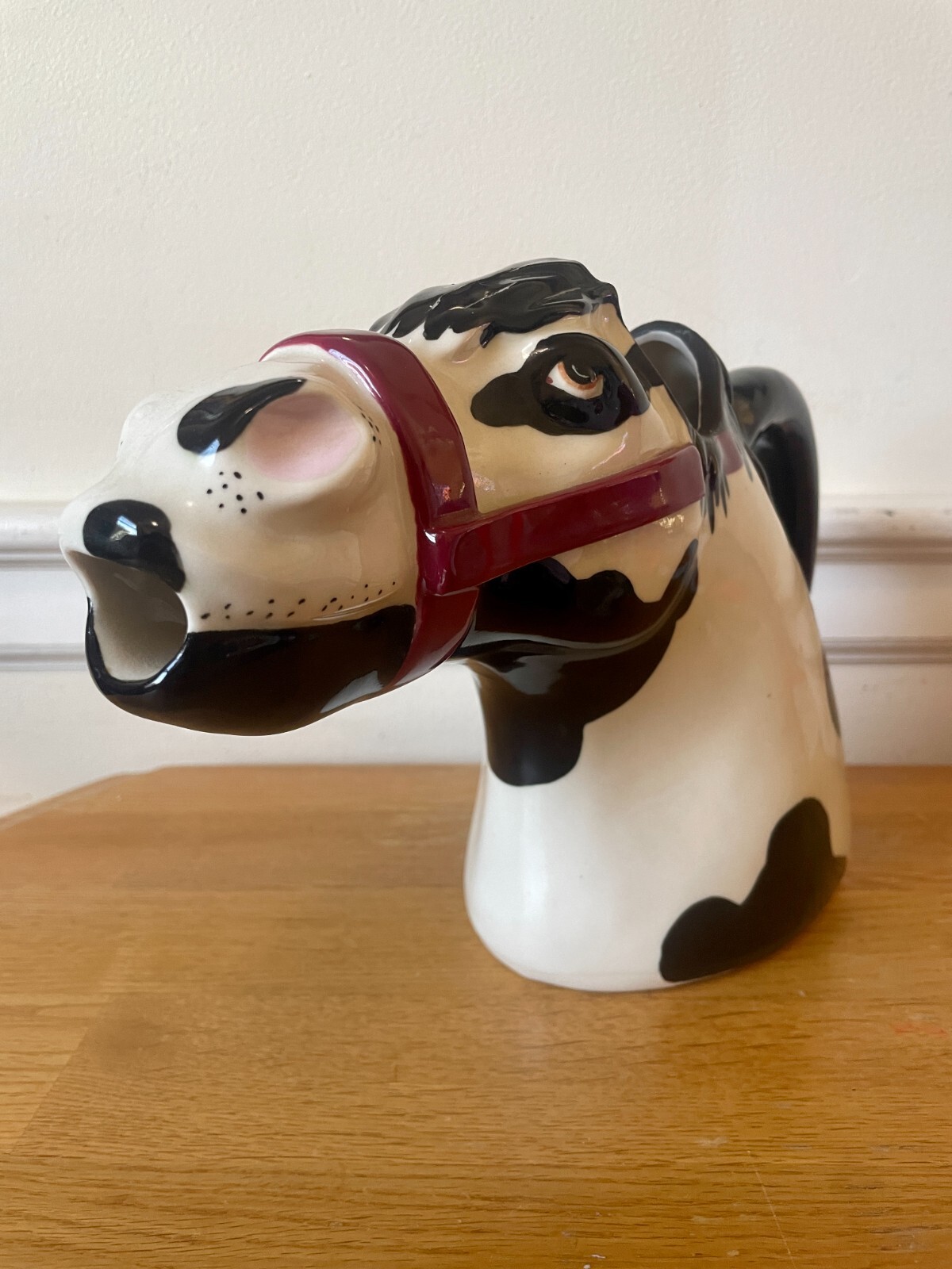 1985 Animals and Company Hand Painted Ceramic Horse Head Pitcher Signed ...