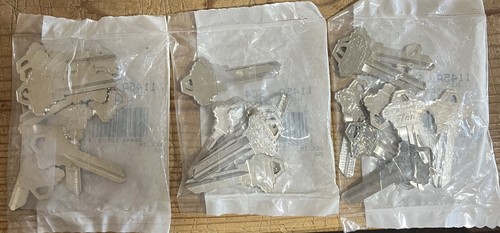 Ilco Schlage 1145A SC4 Uncut Key Blank - Lot Of 30 Key Blanks - Made In ...