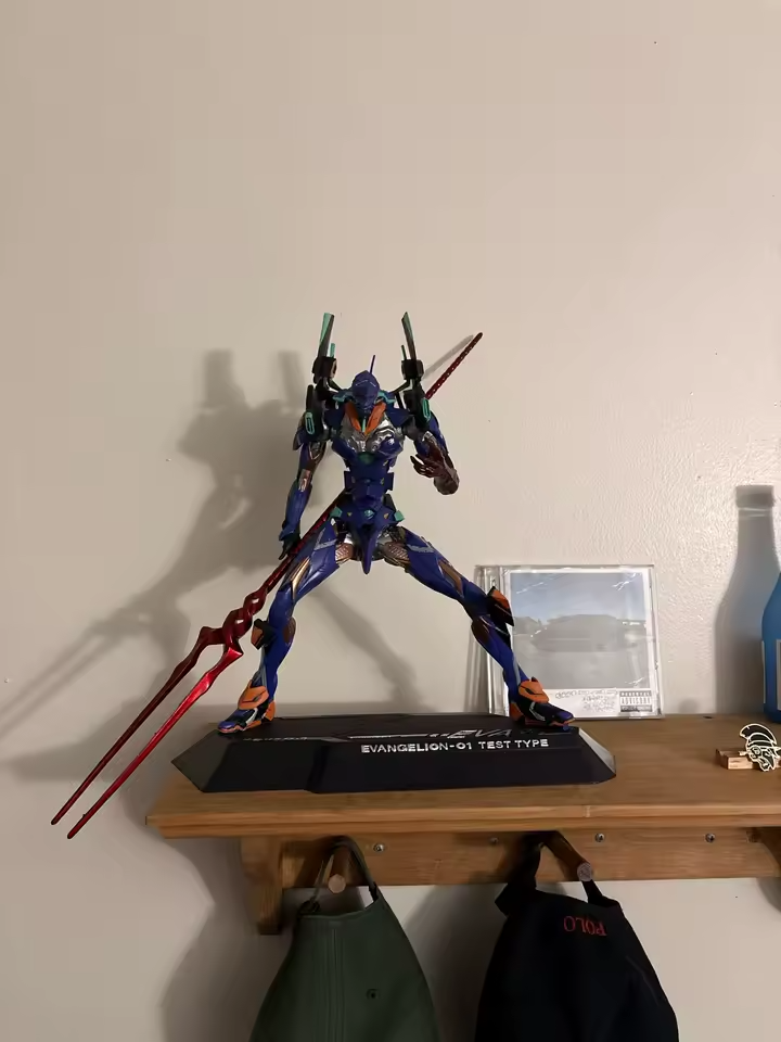 33cm Evangelion EVA-01 Anime Figure High Quality Mutation Statue Desk ...