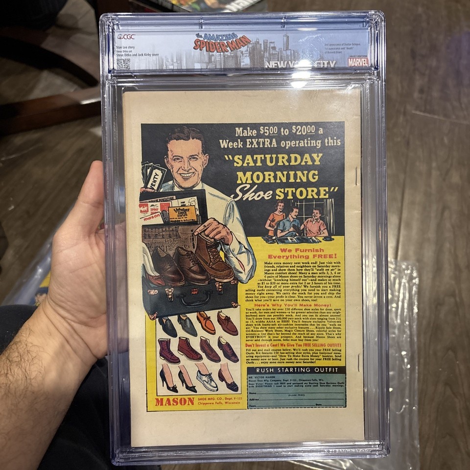 Amazing Spider-Man #11 1964 CGC 7.0 Custom label Off-white Pages 2nd ...