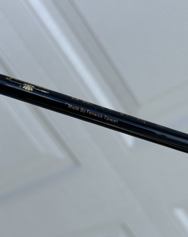 Fenwick Eagle GLC EF 867 Graphite Fly 8'6" Rod Line #7 3/4 oz w/ Case ...