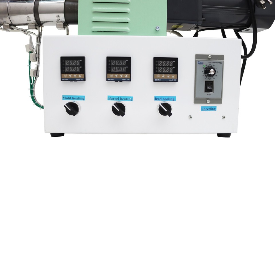 Desktop Plastic Injection Molding Machine Single Screw Extruder 2kg/h ...