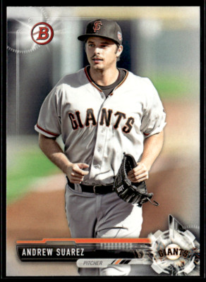 2017 Bowman #BP112 Andrew Suarez Giants Prospect | eBay