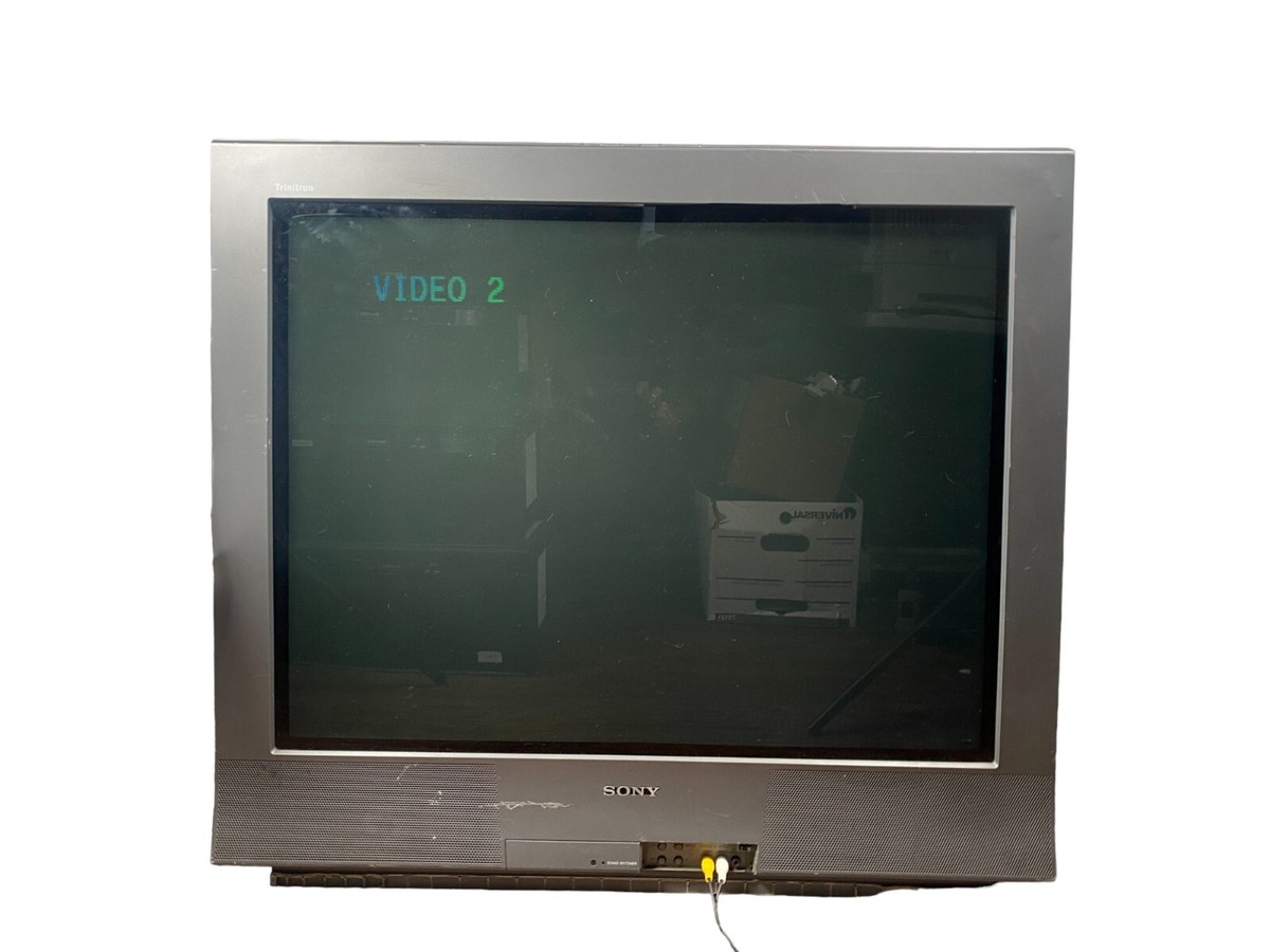 Sony Wega Trinitron 36 Inch Sony Wega Store Retro Gaming