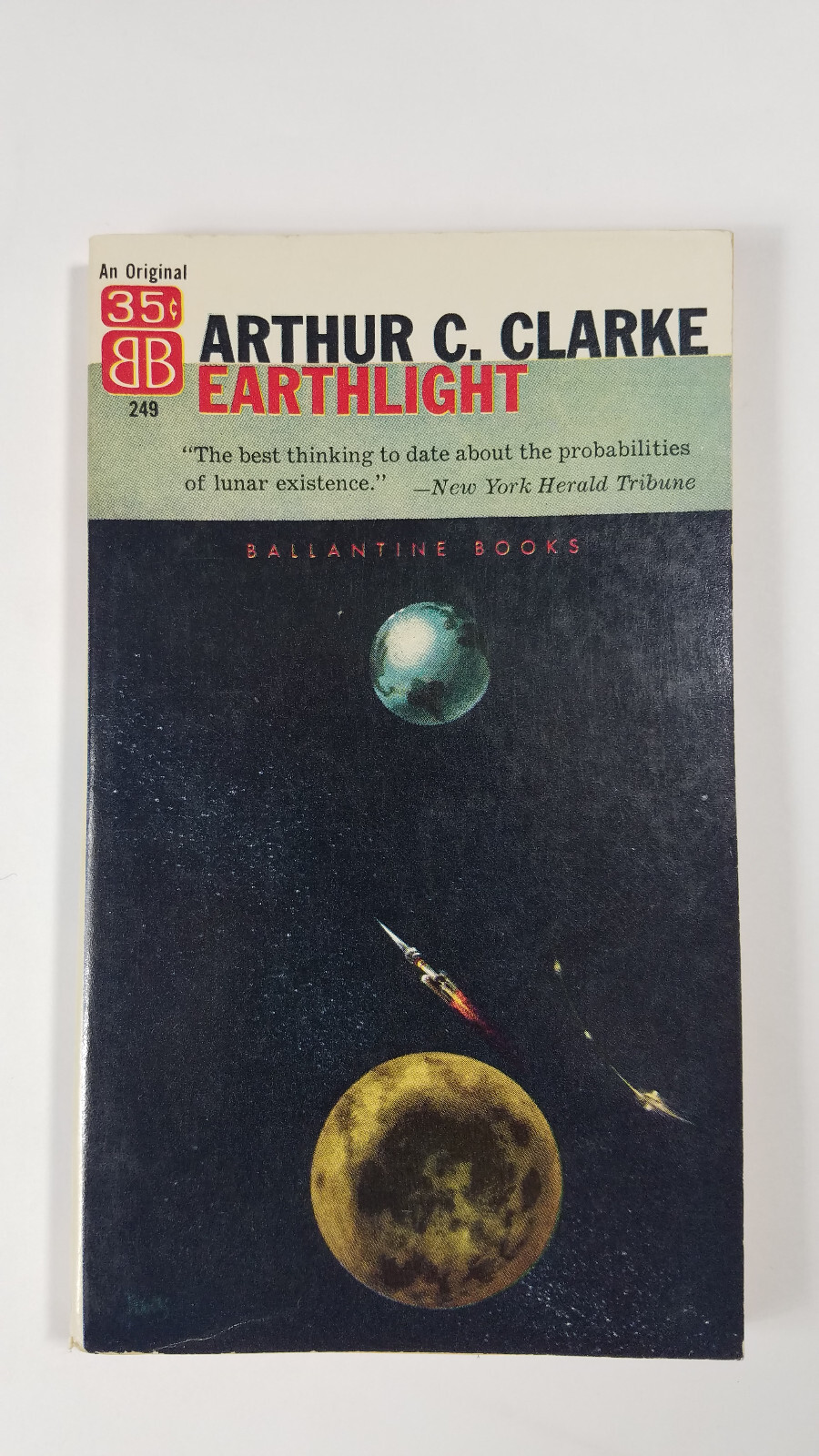 Earthlight by Arthur C Clarke 1957 Ballantine 2nd Printing Paperback | eBay